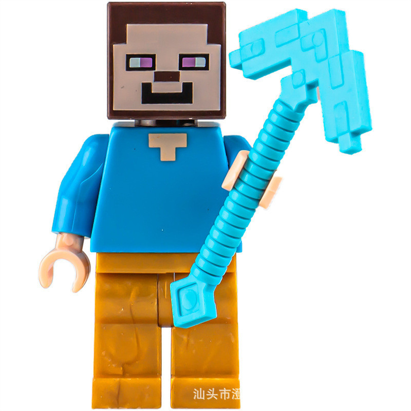 Minecraft Figures Series - Build Your Own Block Toy World with ...