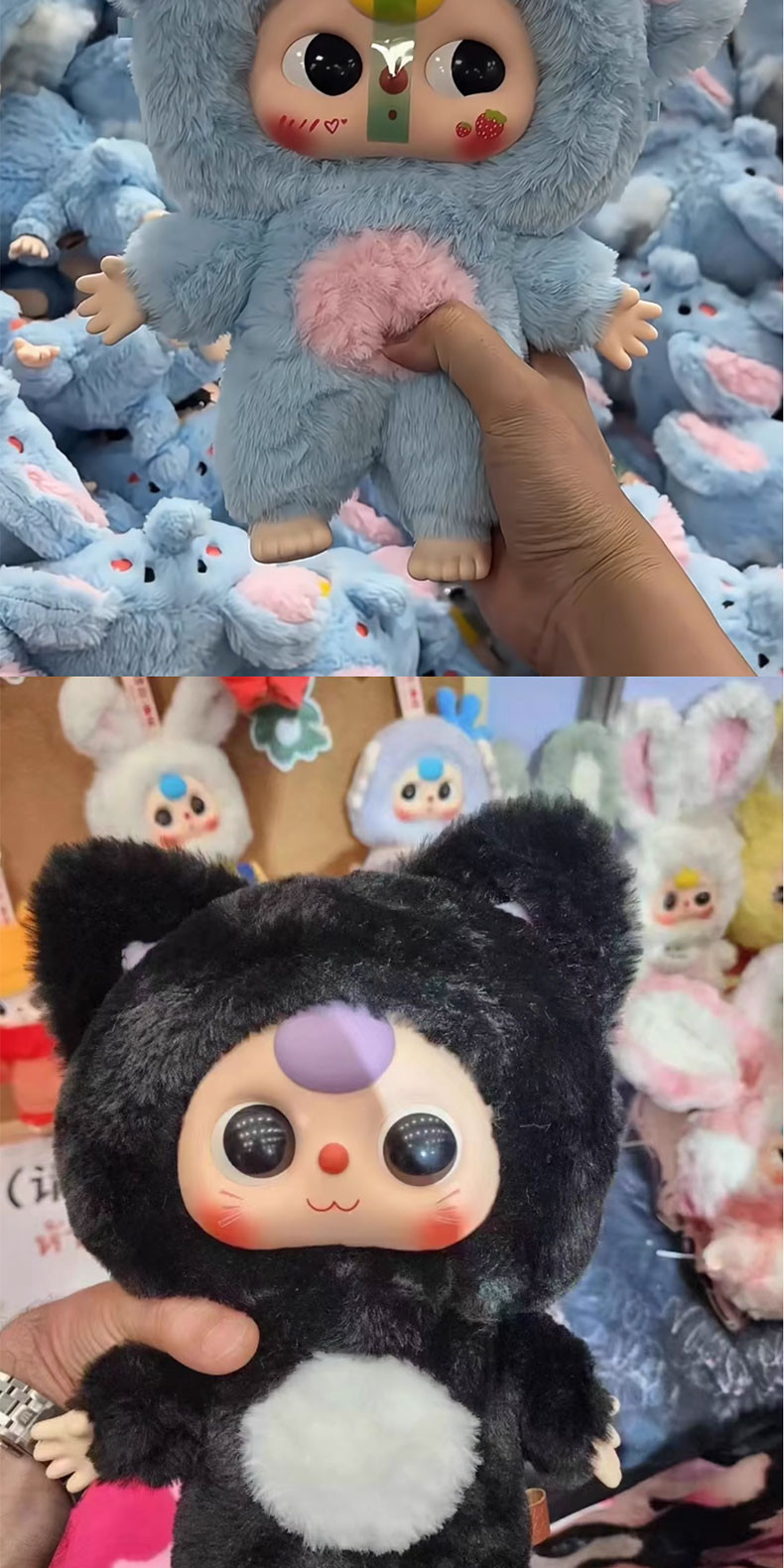 Baby Three 400% Series Vinyl Face Blind Box Plush | Shopee Malaysia