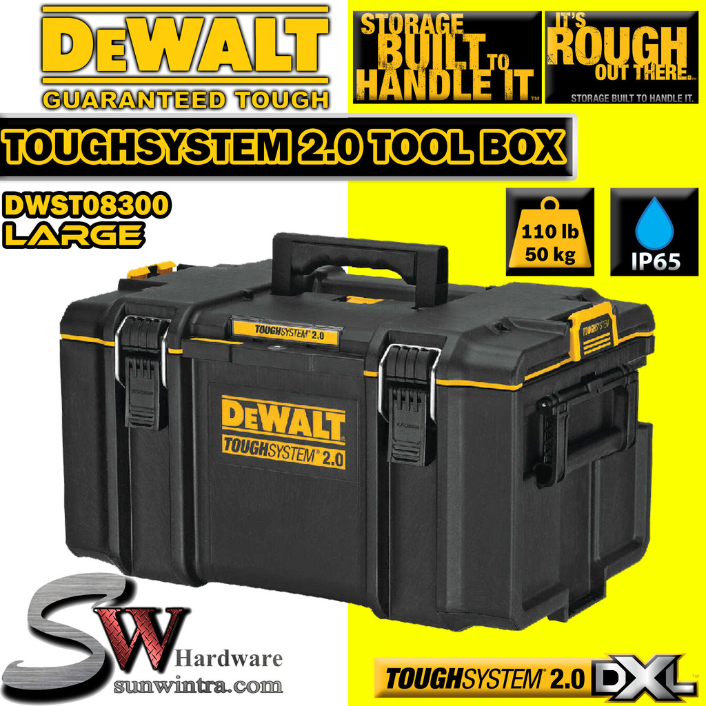 DeWalt ToughSystem 2.0 Large Tool Box Tough System 2.0 Tool Box ...