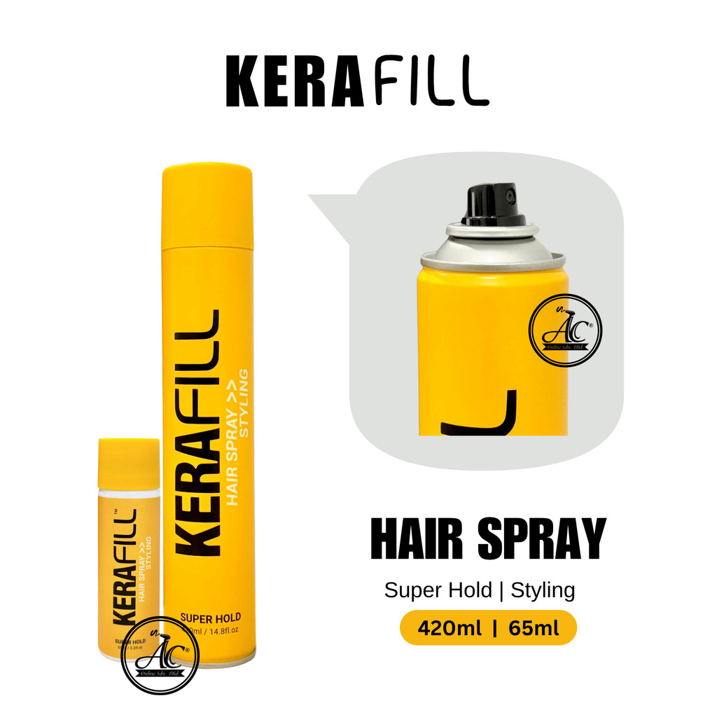 ST Sensation Hair Spray 420ml 65ml Hairspray Ready Stock in Malaysia ...