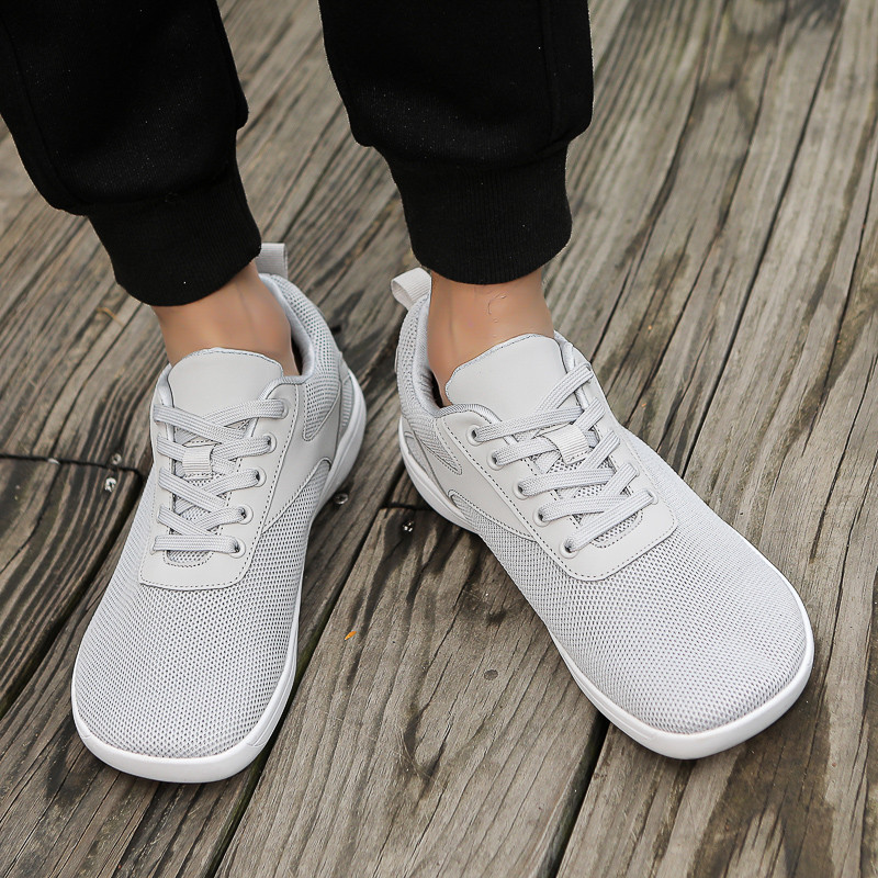 Men Shoes Wide Barefoot Mesh Shoes Breathable Foot Swollen Shoes ...