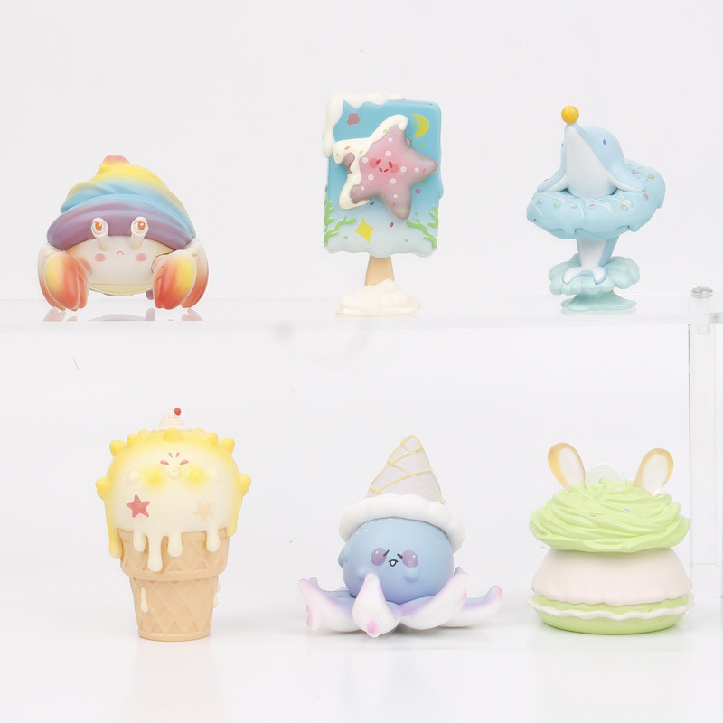 Playful Fun And Sea Creature Ice Cream Minis For Blind Collectors Box ...