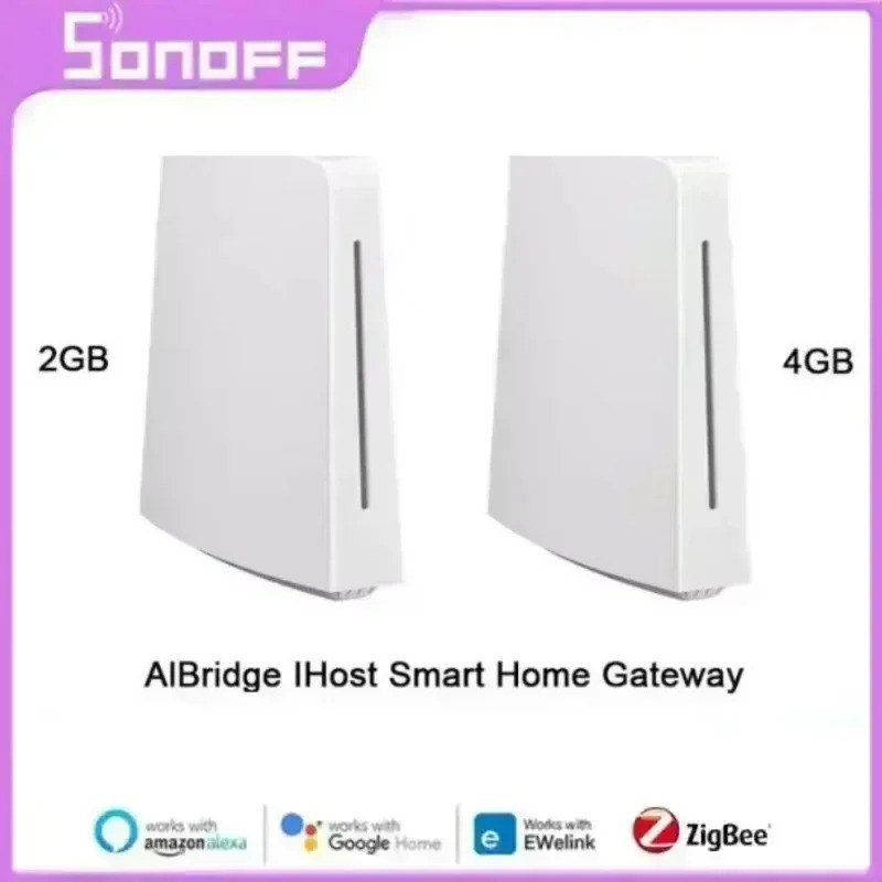 SONOFF IHost Zigbee Smart Home Hub Matter Gateway AIBridge 2GB/4GB Local Server Control Open API ...