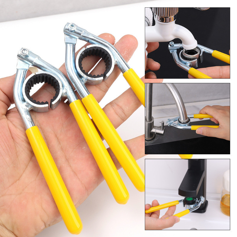 Faucet Spout Wrench - Effortless, Sturdy - Water Tap Nozzle Spanner ...