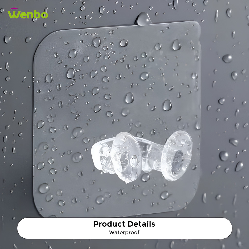 Wenbo Wall Storage Hook/USB Cable Power Plug Socket Holder/Home Office ...