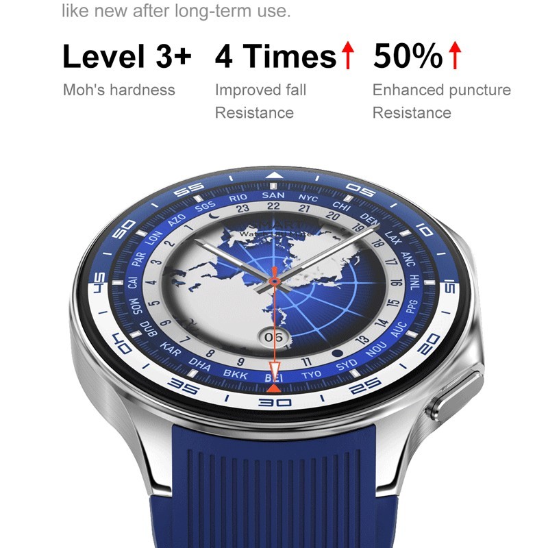2024 New AMOLED Screen Smart Watch Always Display The Time Bluetooth ...