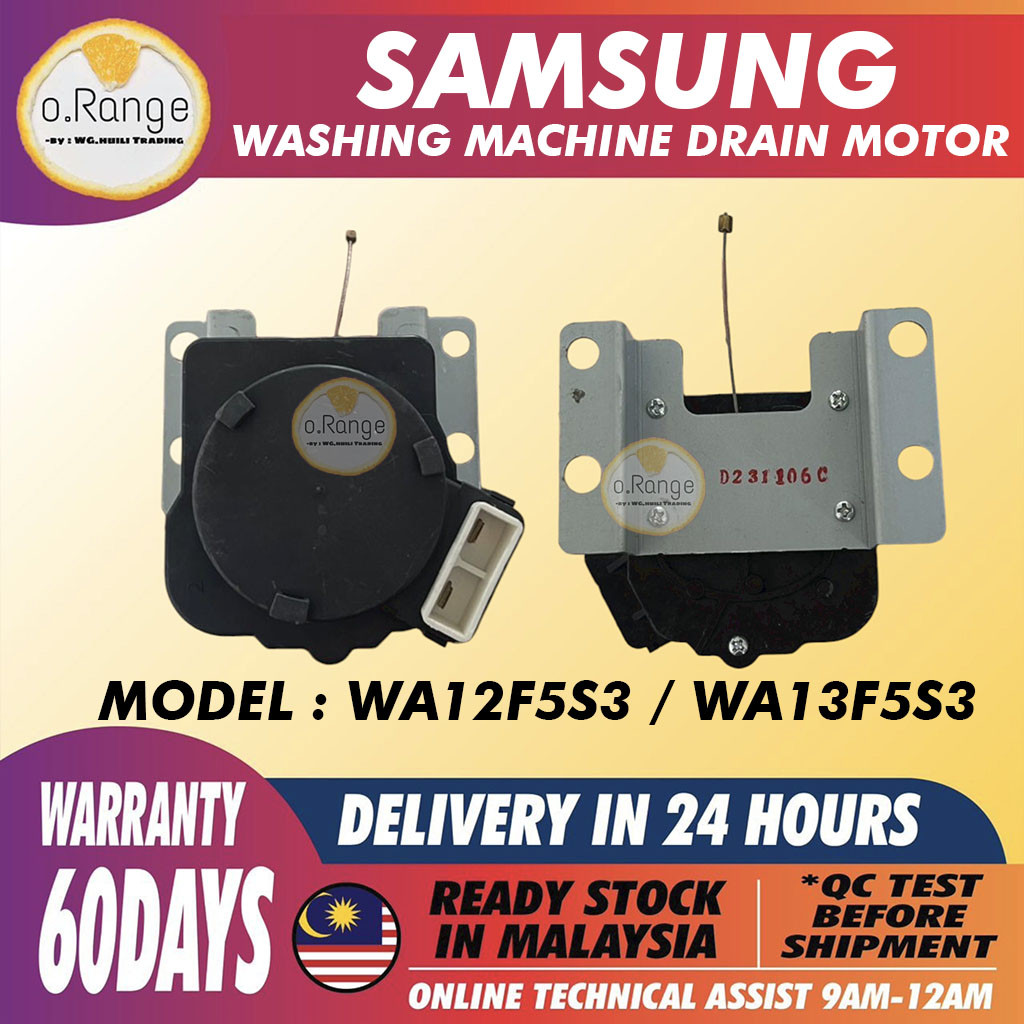 WA12F5S3 / WA13F5S3 Samsung Washing Machine drain motor drain coil ...
