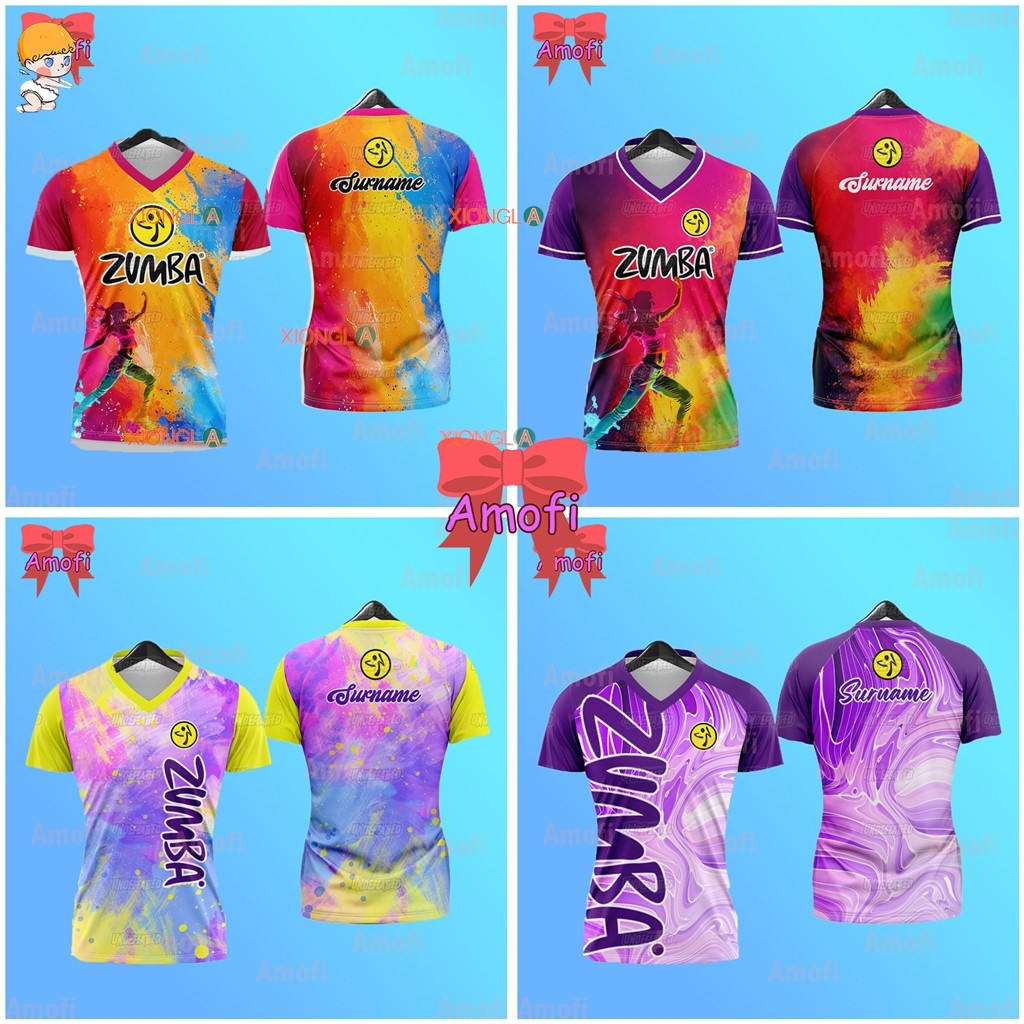 【FREE CUSTOM NAME】2025 LOVE ZUMBA ZUMBAWEAR BREATHABLE UNIFORM FULL ...