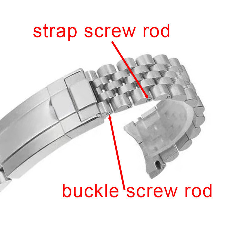 Metal Watch Strap Screw Tube Watch Band Screws Rod for Rolex Daytona ...