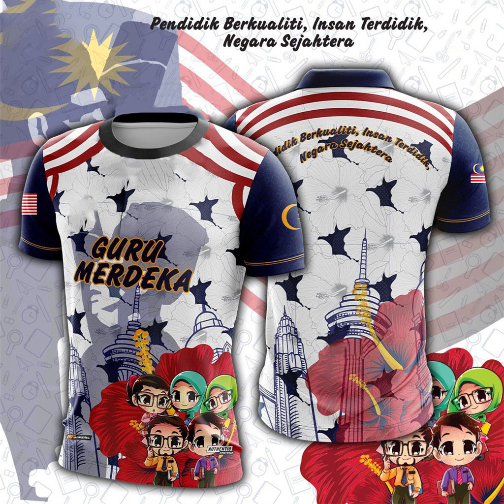2025 Merdeka 68 Sublimated Short Sleeve T-Shirt - Family Pack including ...