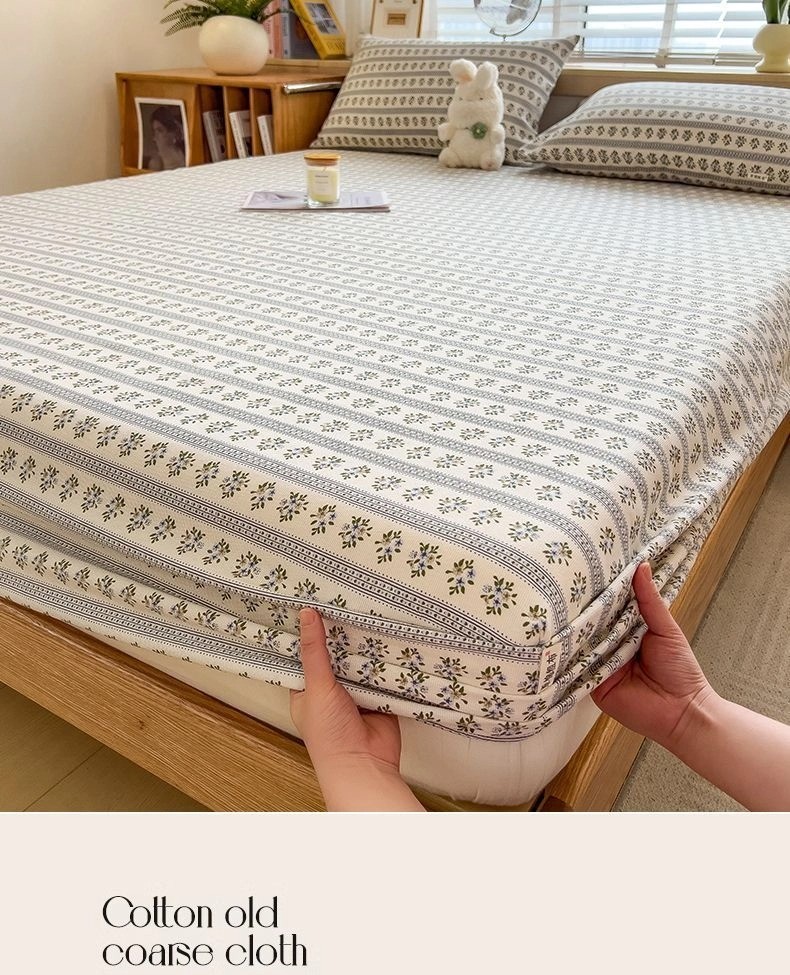 High Quality Fitted Sheet Coarse Linen Sarung Tilam Corak Haiwan Thick ...