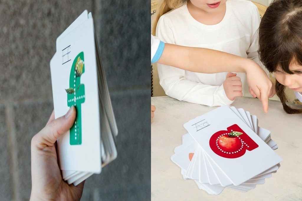 YA Alphabet Flashcards for Kids Brain Pathways Development Tools Abc ...