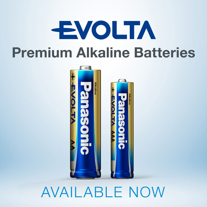 Battery Panasonic Evolta I Alkaline Battery AAA / AA 1.5V Battery Alkaline AA Bateri Panasonic ...