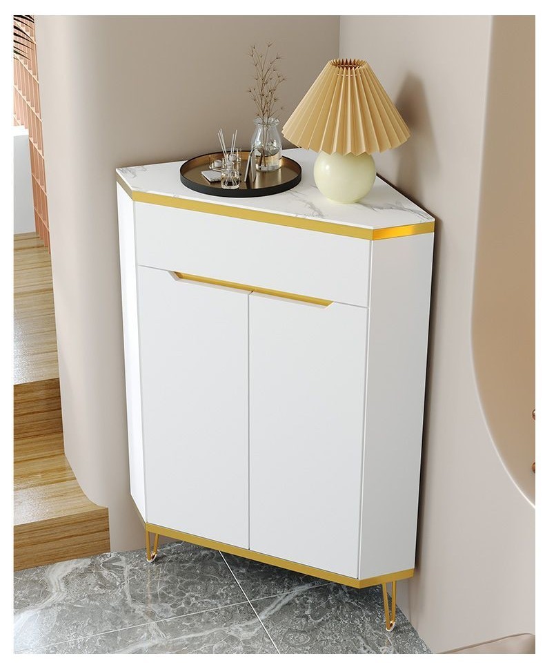 Dining room corner cabinet corner cabinet multi-layer corner rack ...