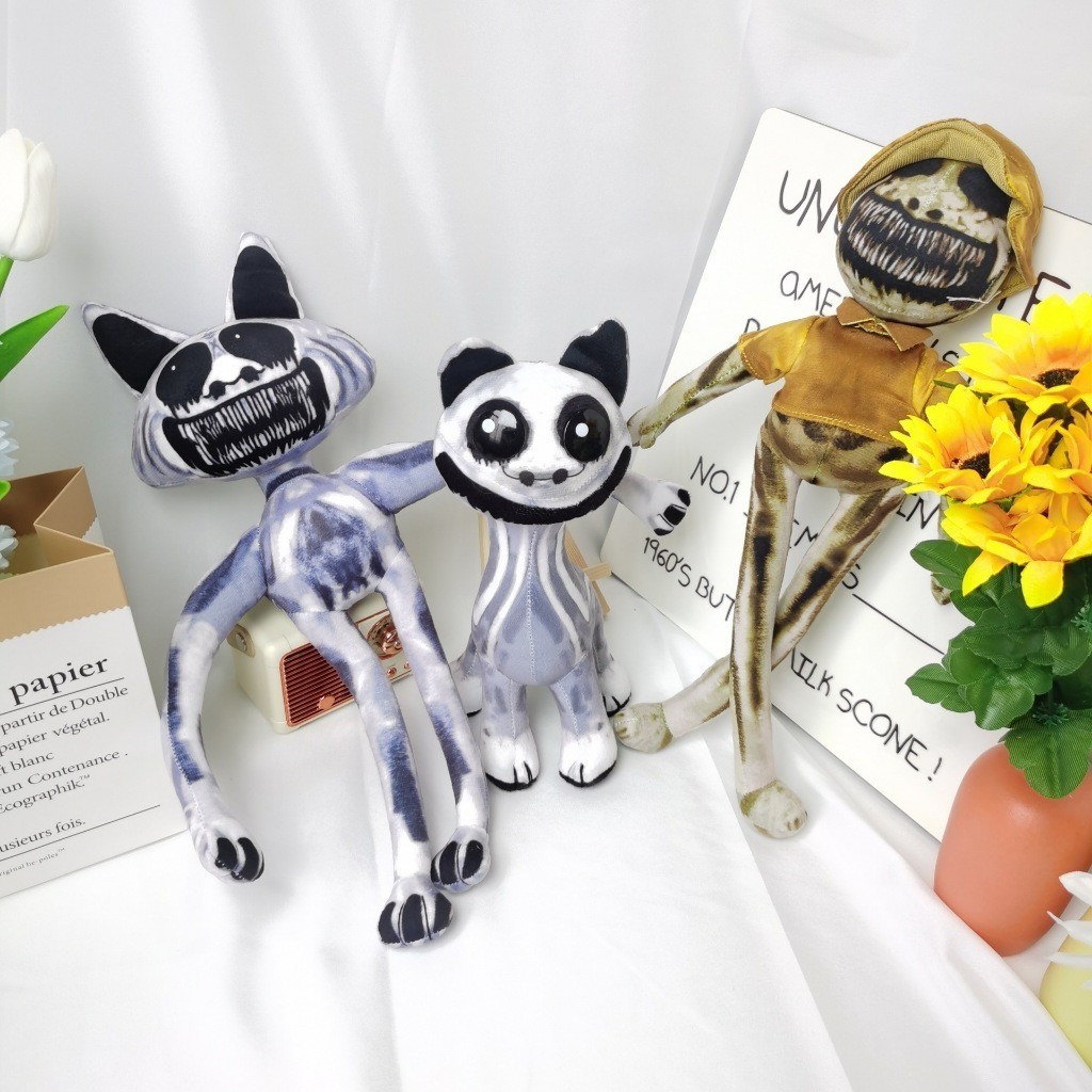 Zoonomaly Deformed Plush Toy Horror Game Anime Figure Abnormal Cat ...