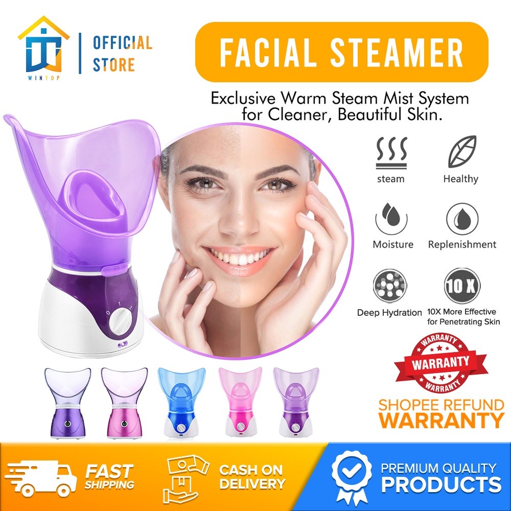 Facial Steamer Steam Inhaler Sprayer Facial Mist Spray for Beauty Care ...
