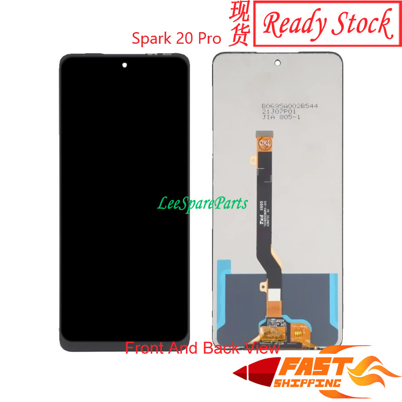 Tecno Spark 20 / Spark 20c / Spark 20 Pro Full Set LCD Display Touch ...