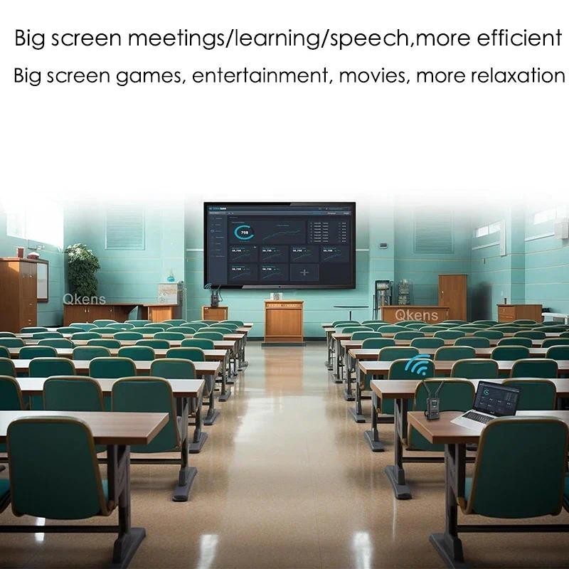 200M 4K Dual HDMI Display Wireless Transmit Audio Video Transmitter ...