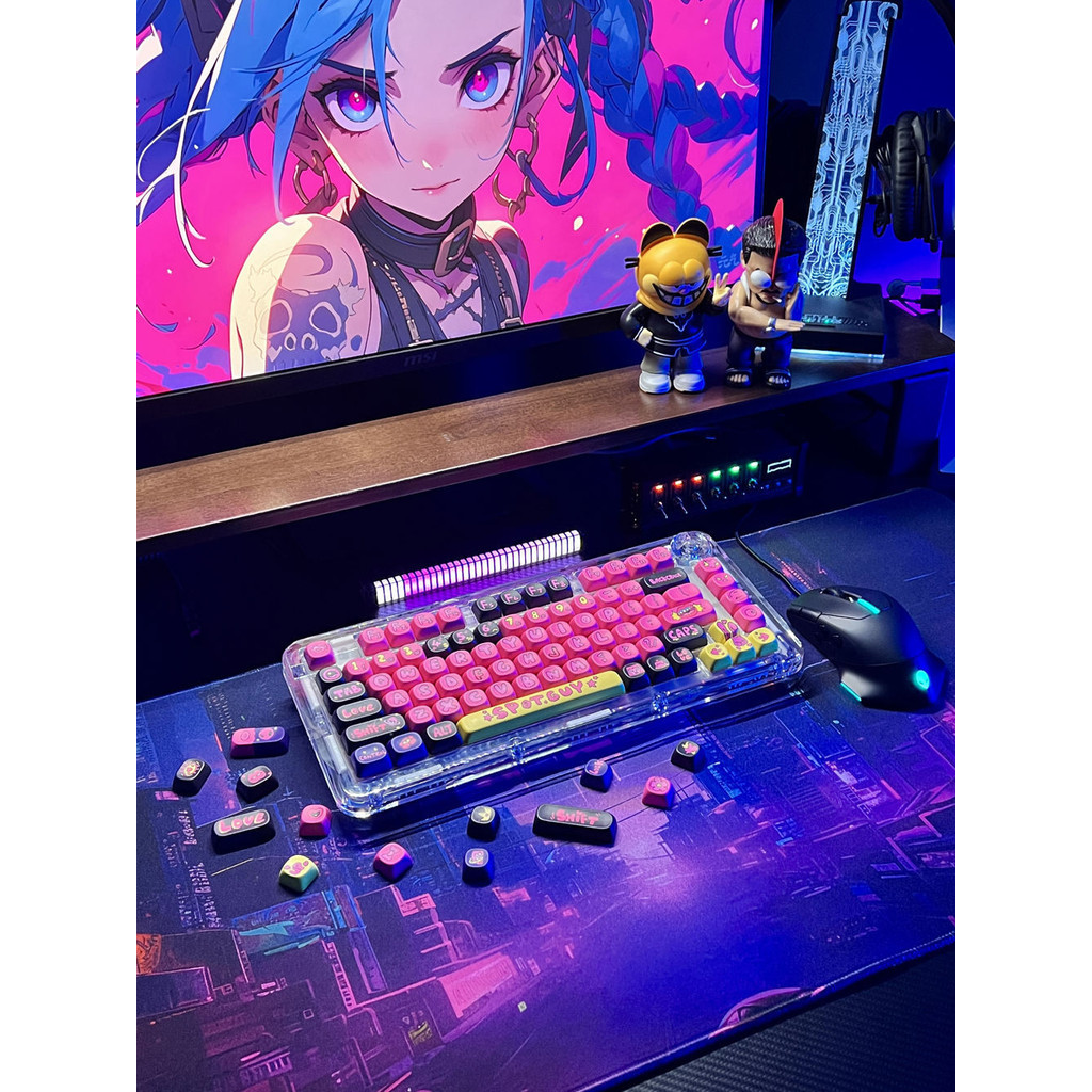 Personalized Keycap Cartoon Animation PIWIDESIGN Designer Jointly Named ...