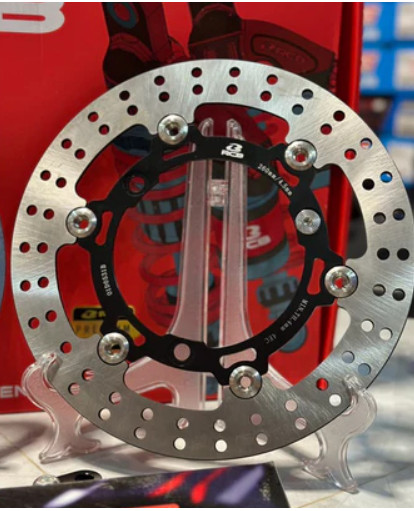 260MM 260 MM E2+ E2 PLUS SERIES RCB RACING BOY [ FRONT ] STEEL FLOATING ...