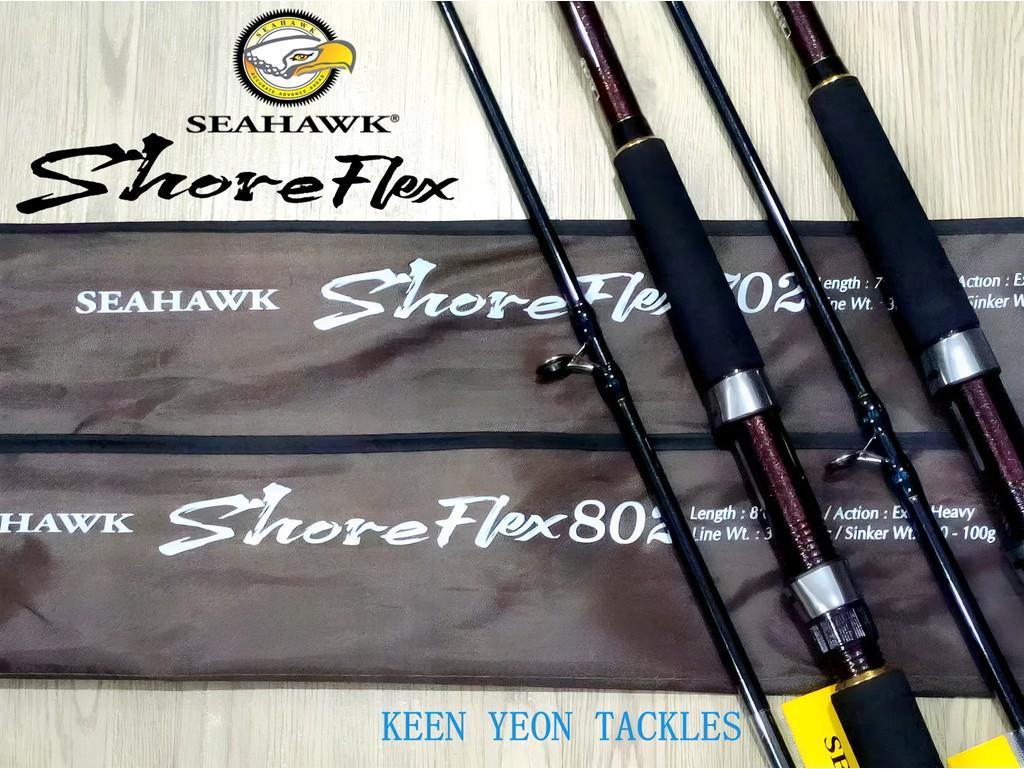 SEAHAWK SHORE FLEX SURF SPINNING FISHING ROD | Shopee Malaysia