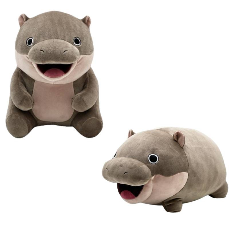 Deng Unique Moo Plush Hippo Stuffed Figure For Kids Bedroom Decor ...