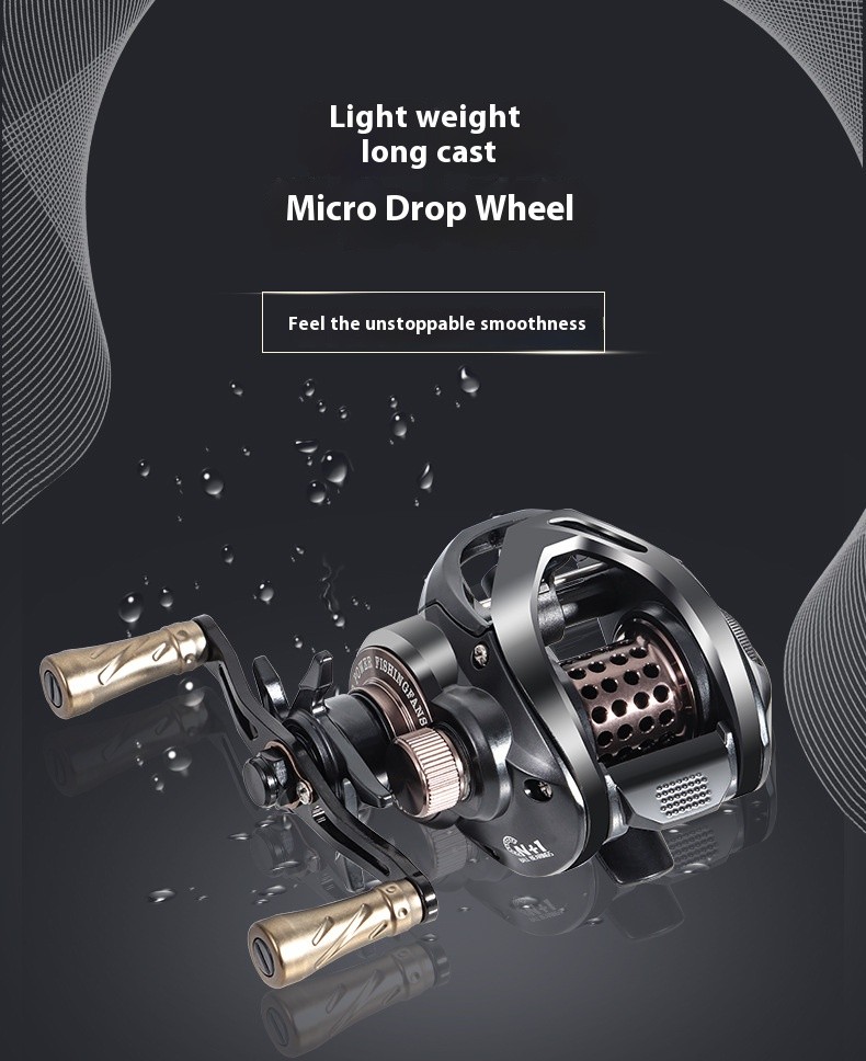 2025 New Style Baitcasting Reel Magnetic Braking System 7.2:1 Gear ...