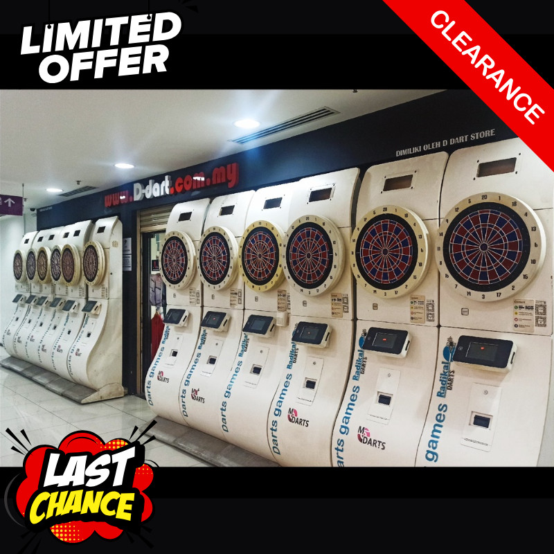 USED Radikal Dart Machine Dartboard Game room Entertainment room ...