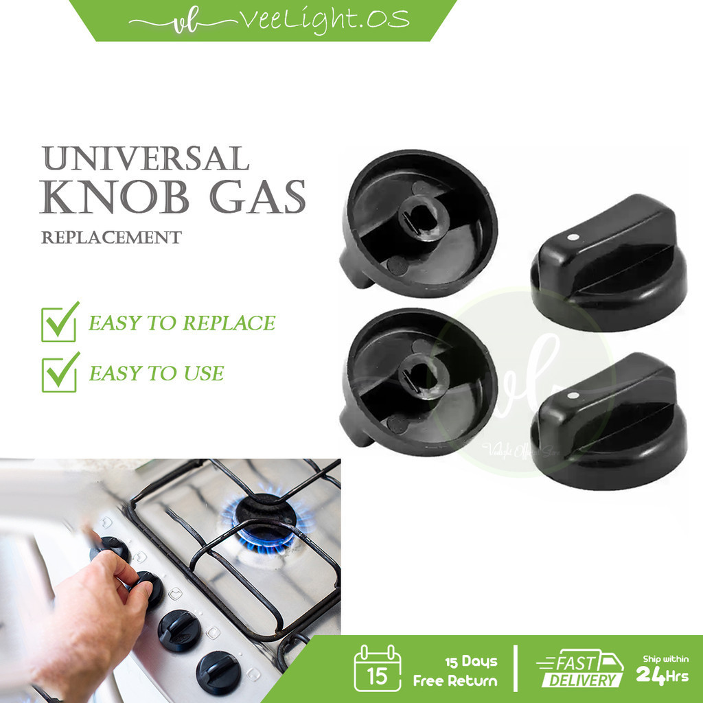 UNIVERSAL GAS KNOB ROTARY REPLACEMENT KITCHEN DAPUR GAS COOKER STOVE 1 ...