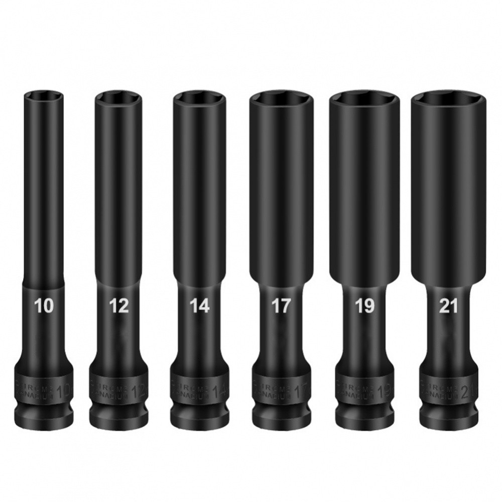 1/2 Inch Drive Hex Socket Head Adapter Converter For Impact Wrench 8 ...