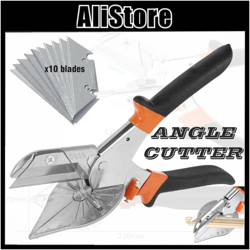 ALi Angle Shear 45 to135 Degree Miter Cutter PVC PE Plastic White ...