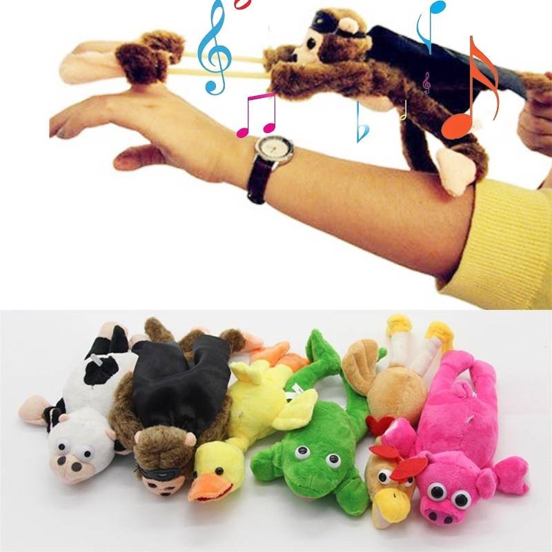 26cm Cute Plush Stuffed Flying Monkey Chicken Frog Duck Toy Cow Pig ...