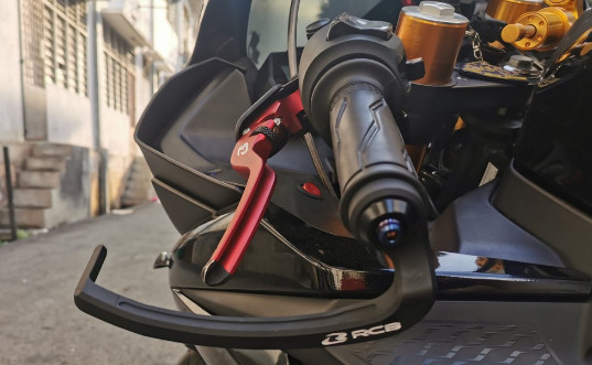 GP2-V2 GP2 V2 RCB RACING BOY LEVER GUARD SET ( BLACK ) | Shopee Malaysia