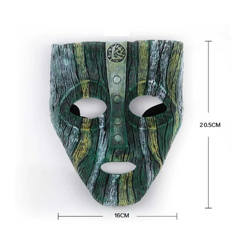 Resin Halloween Cameron Diaz Loki Masks Jim Carrey Venetian Mask Ang ...