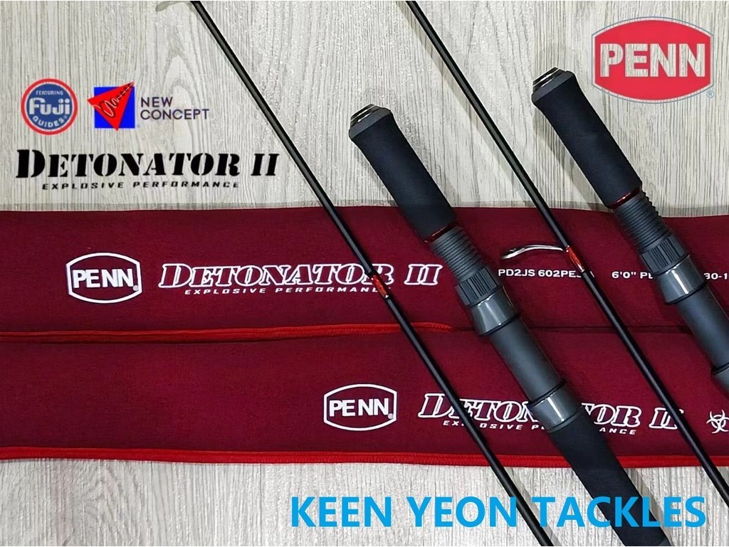 PENN DETONATOR II / DETONATOR JIGGING ROD | Shopee Malaysia