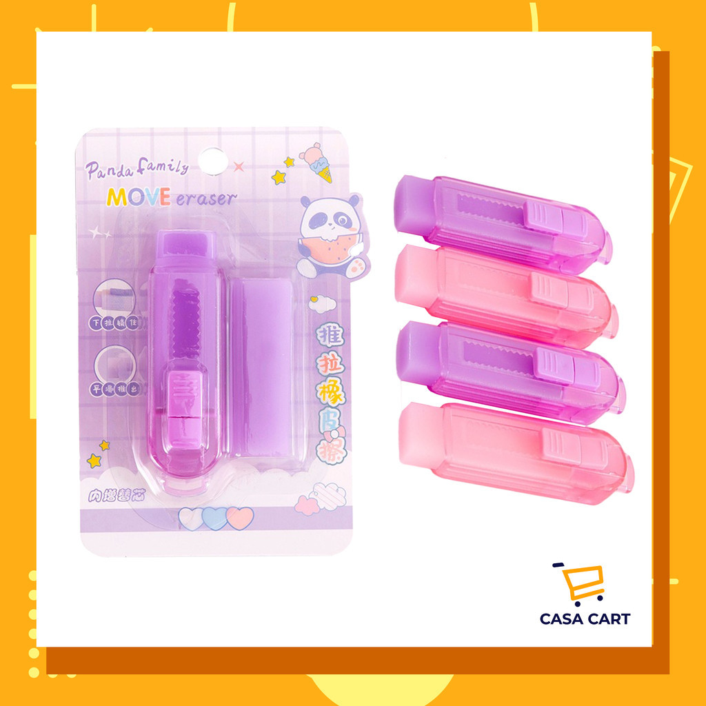 CASA CART Pemadam Warna Kristal Jeli Pemadam Boleh Tarik Pemadam Tekan ...