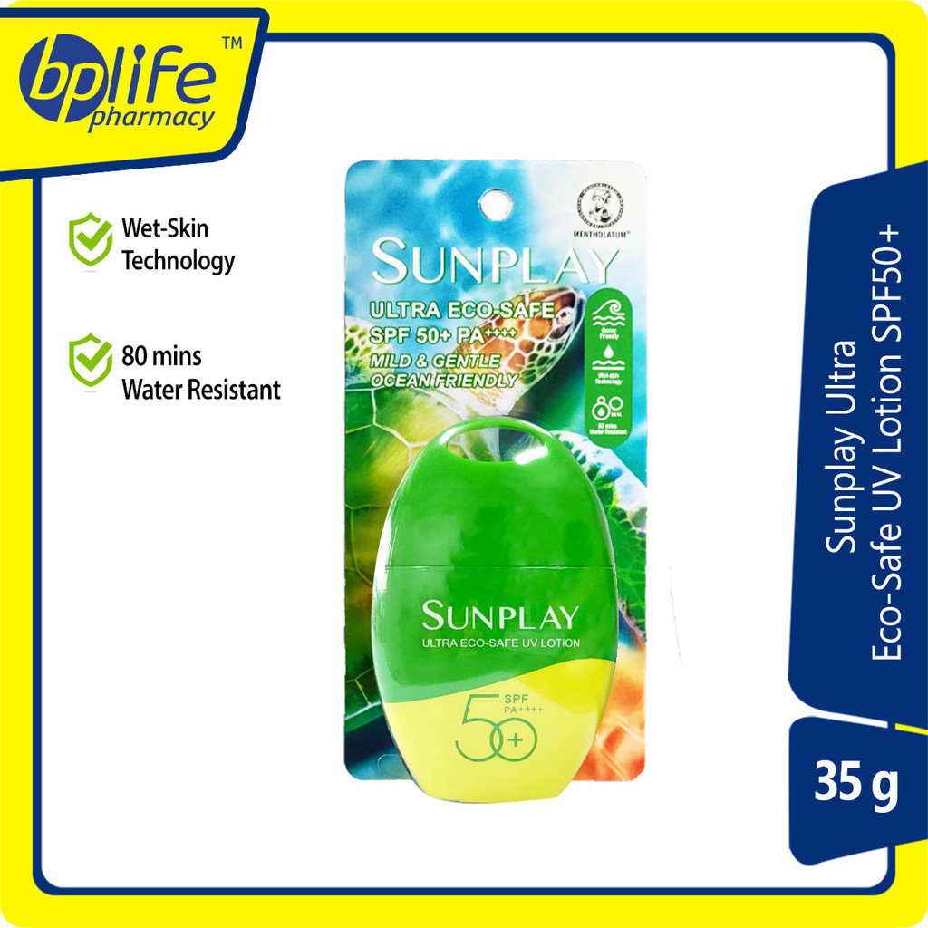 Sunplay Ultra Eco-Safe UV Lotion SPF50+ PA++++ 35g | Shopee Malaysia