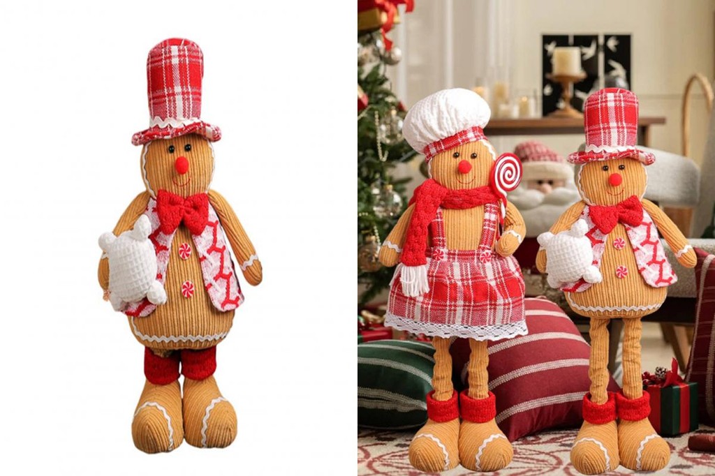 {BIG} Christmas Plush Toy Seasonal Stuffed Animal Adorable Christmas ...