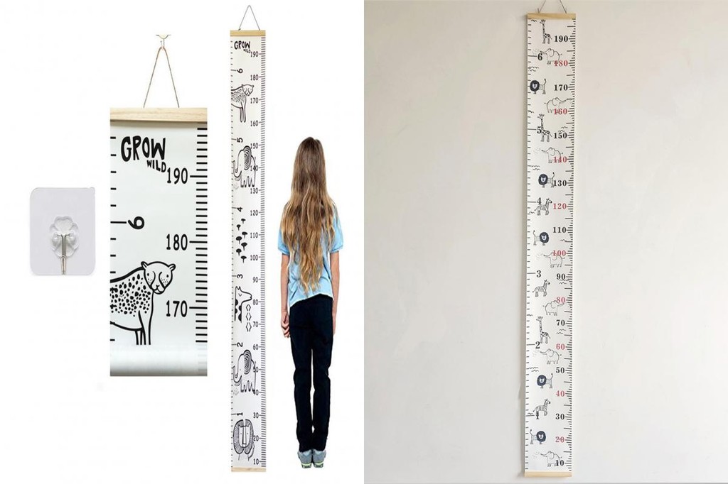 DA* Children Height Ruler Height Tracking Decor for Kids Room Adorable ...