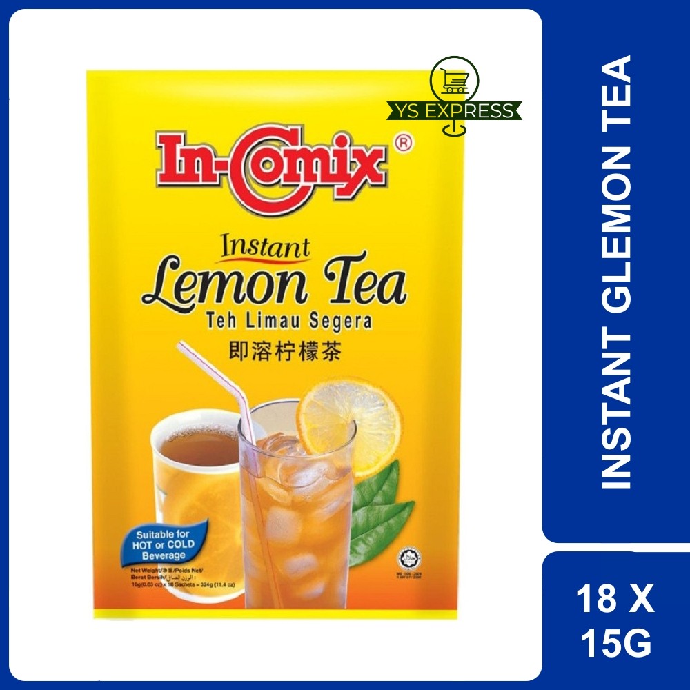 IN-COMIX Instant Lemon Tea 18X15G - Teh Limau Segera | Shopee Malaysia