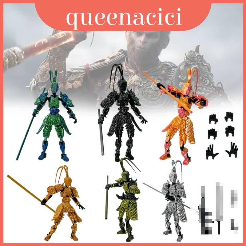High Black Quality Myth Wukong Articulated Action Figure Set Toy ...