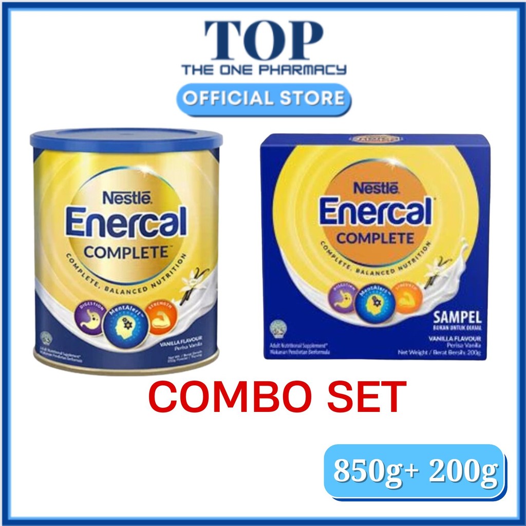 850G+ 200G Combo Set | Nestle Enercal Complete Formula Milk Powder ...