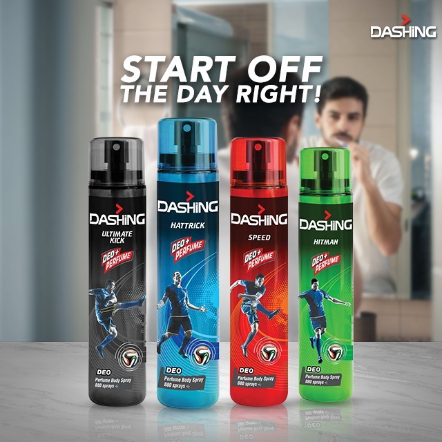 Dashing Deodorant Perfume Body Spray 120ml | Shopee Malaysia