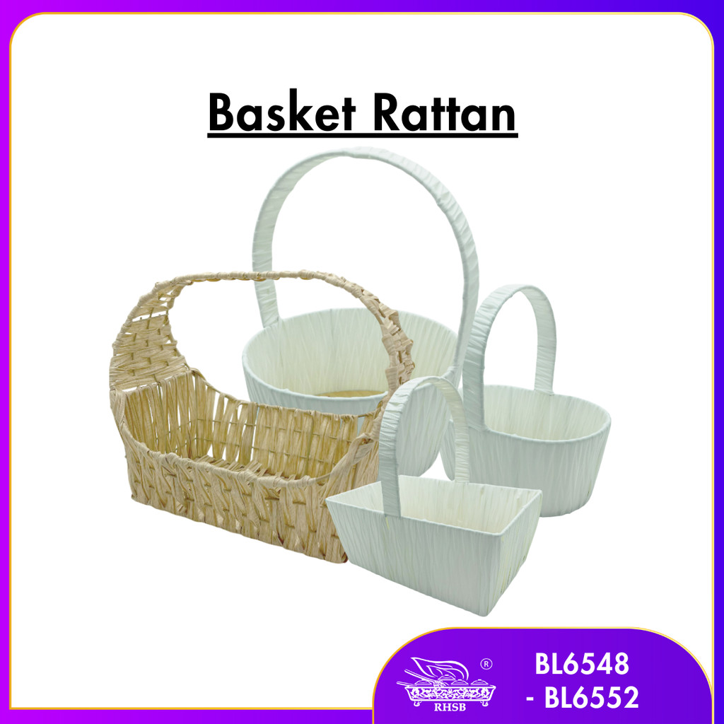 BAKUL ANYAMAN / DECORATIVE BOX / HAMPER BASKET / BAKUL HADIAH / BAKUL ...