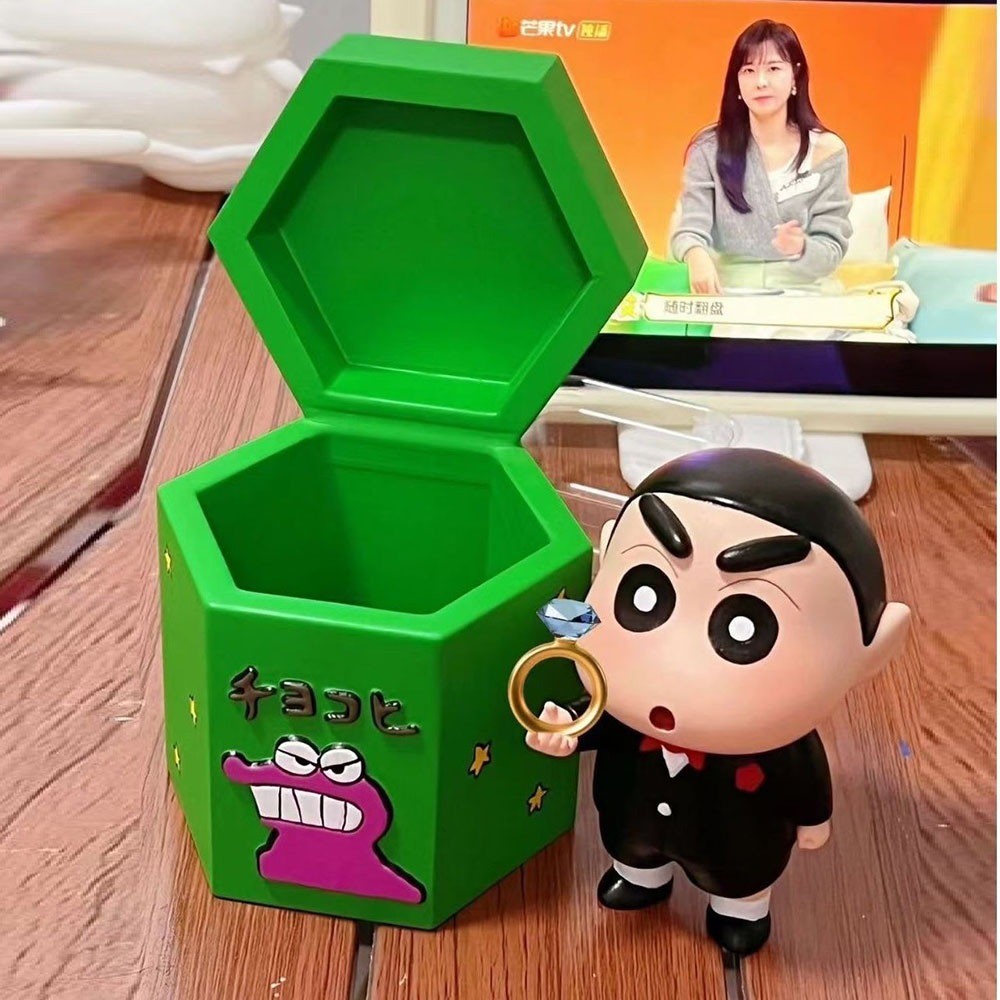 Proposal Crayon Shin-chan Desktop Ornaments Toys Creative Valentine's ...
