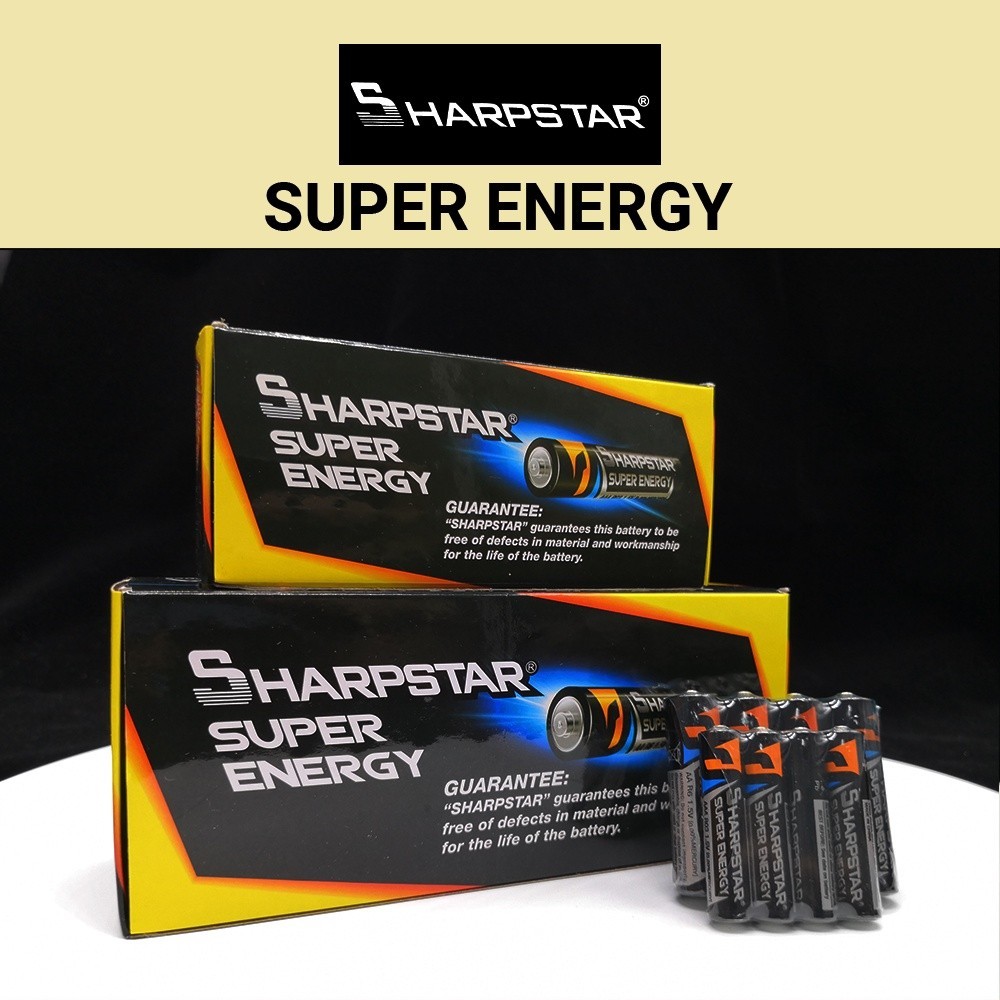 SHARPSTAR Super Engergy Battery 1.5V AA/AAA Bateri Remote Control Battery Operated Toys | Shopee ...