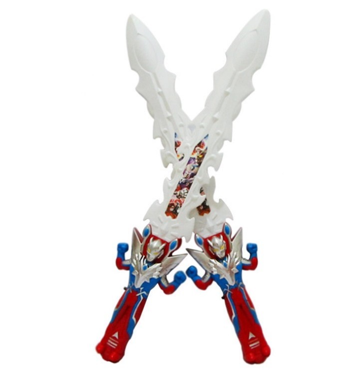 Ultraman Sword Multi Colors Flashing Light & Sound Kids Pretend Play ...