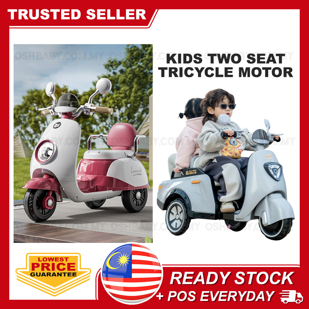Bluetooth Motor Budak Ride On Motorbike Kids Motorcycle Music & lights ...