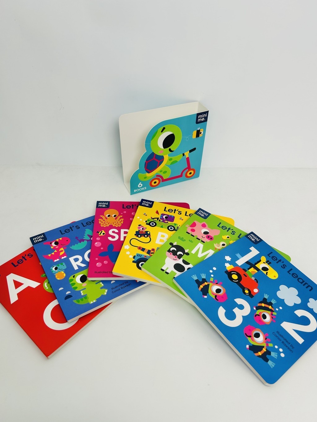 6 Books Gift Set Story Book For Toddlers Let's Learn Alphabet Numbers ...