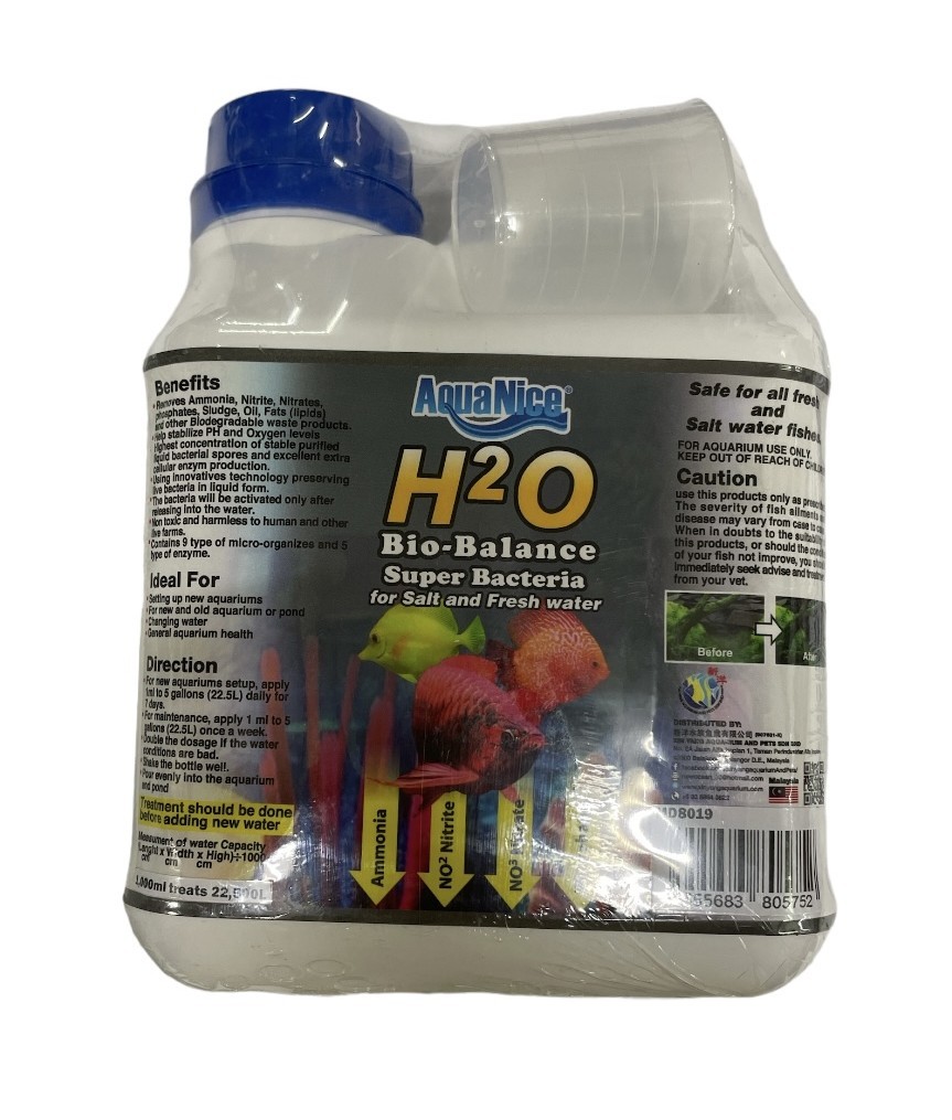 Aquanice H2O Bio-Balance Super Bacteria 1Litres | Shopee Malaysia